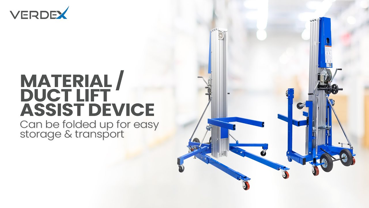 Material / Duct Lift Assist Device by Verdex - YouTube