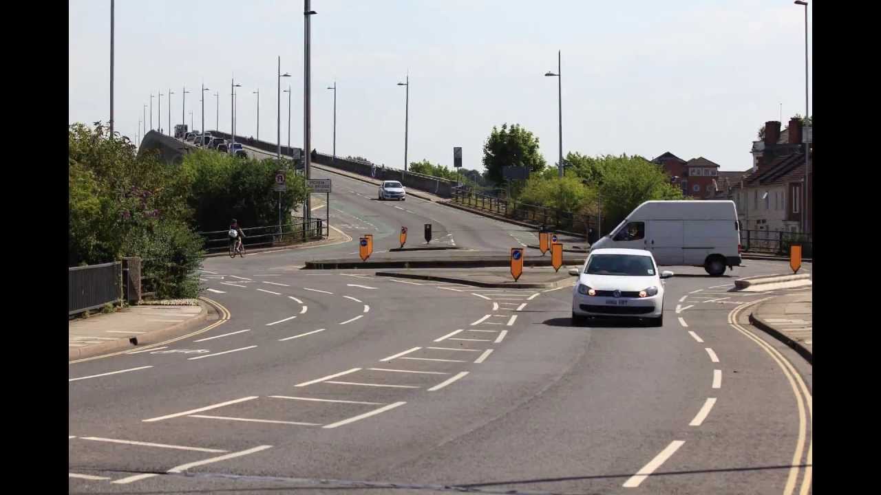 Itchen Bridge (Southampton, Time lapse) - YouTube
