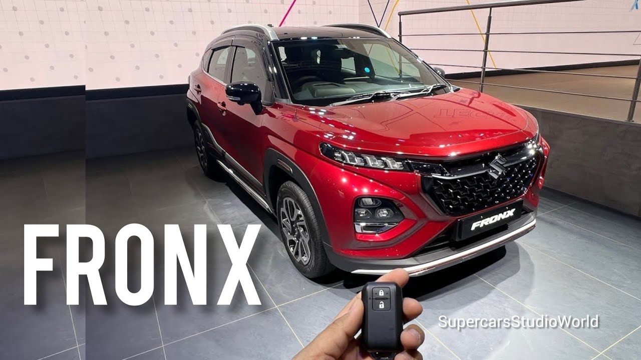 New Maruti Suzuki FronX 2023 🔥 Fronx Delta Plus - Red Colour 🤍 Rs 8.72L ...