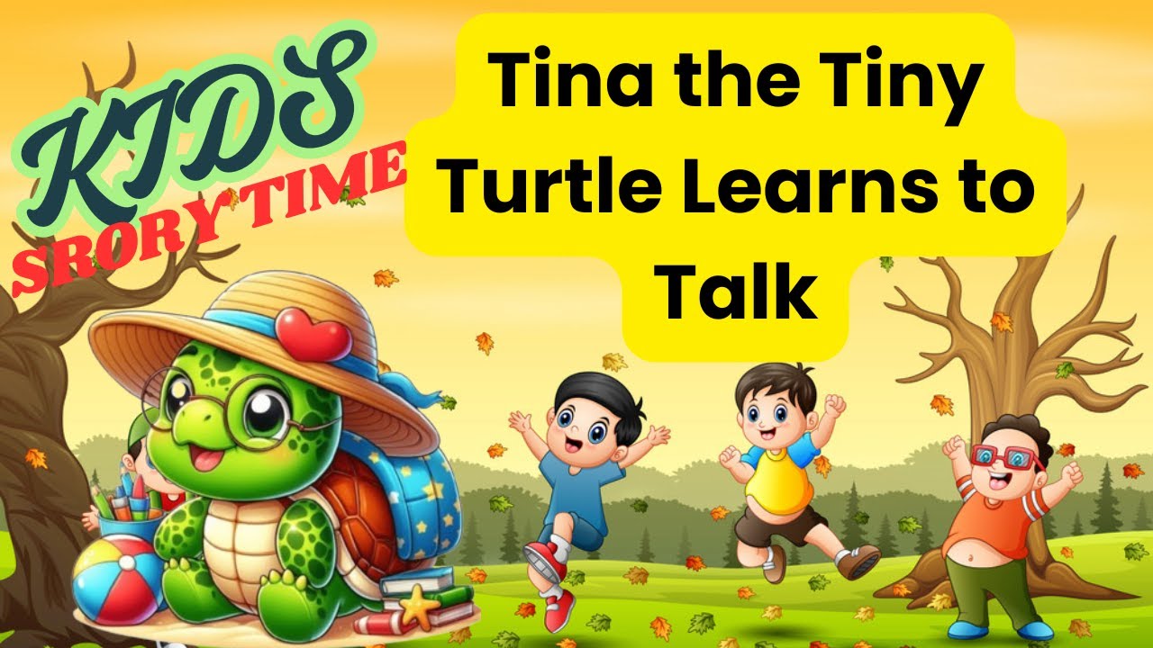 Tina the Tiny Turtle Learns to Talk (T sound)💡 Learning Focus: Teaches ...