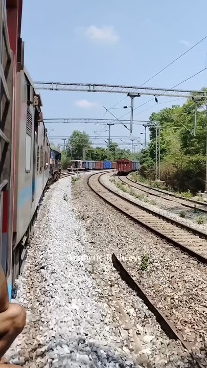 wdp4d Indian railways #train #india #rail #youtubeshorts #shorts #railway #shortsvideo #wdp4d ...
