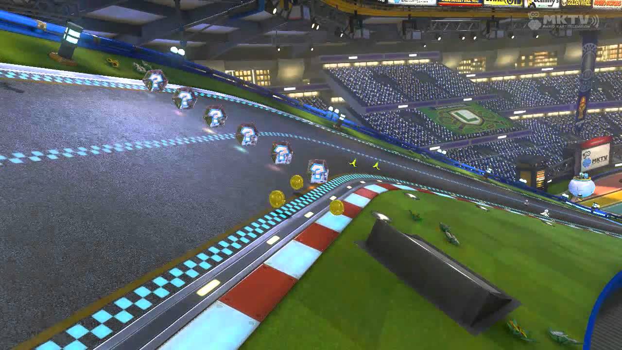Wii U - Mario Kart 8 - Mario Kart Stadium - YouTube