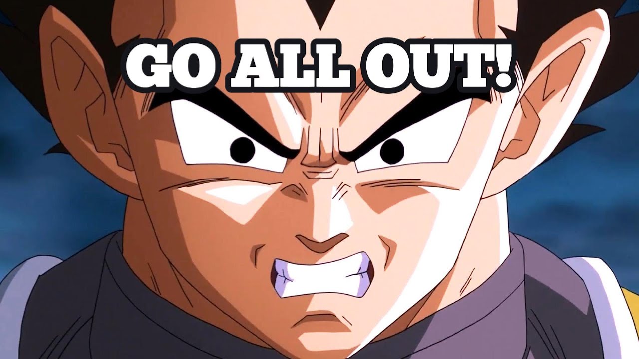 Vegeta Motivational Speech - GO ALL OUT! - YouTube