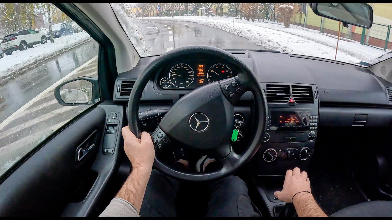 2004 Mercedes A W169 Coupe [1.5 150 95HP] |0-100| POV Test Drive #1908 ...