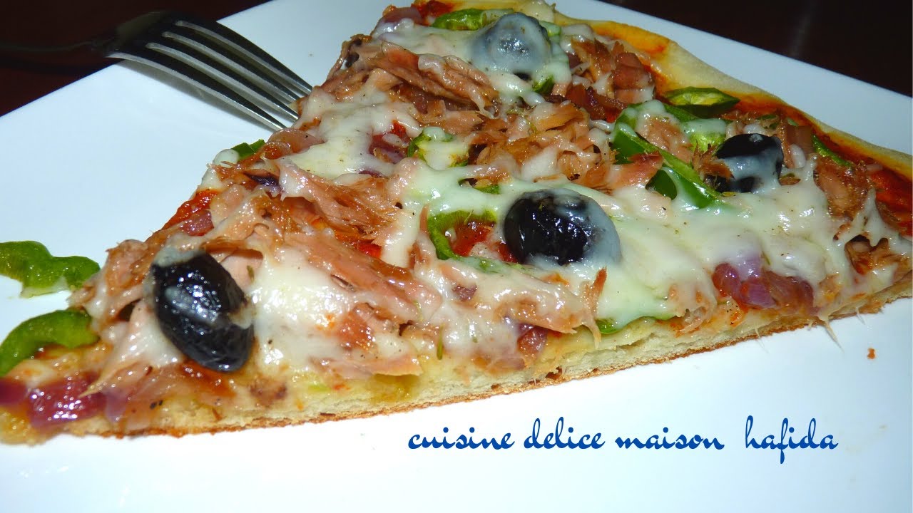 Recette de pizza facile maison _easy homemade pizza _البيتزا بطريقة ...
