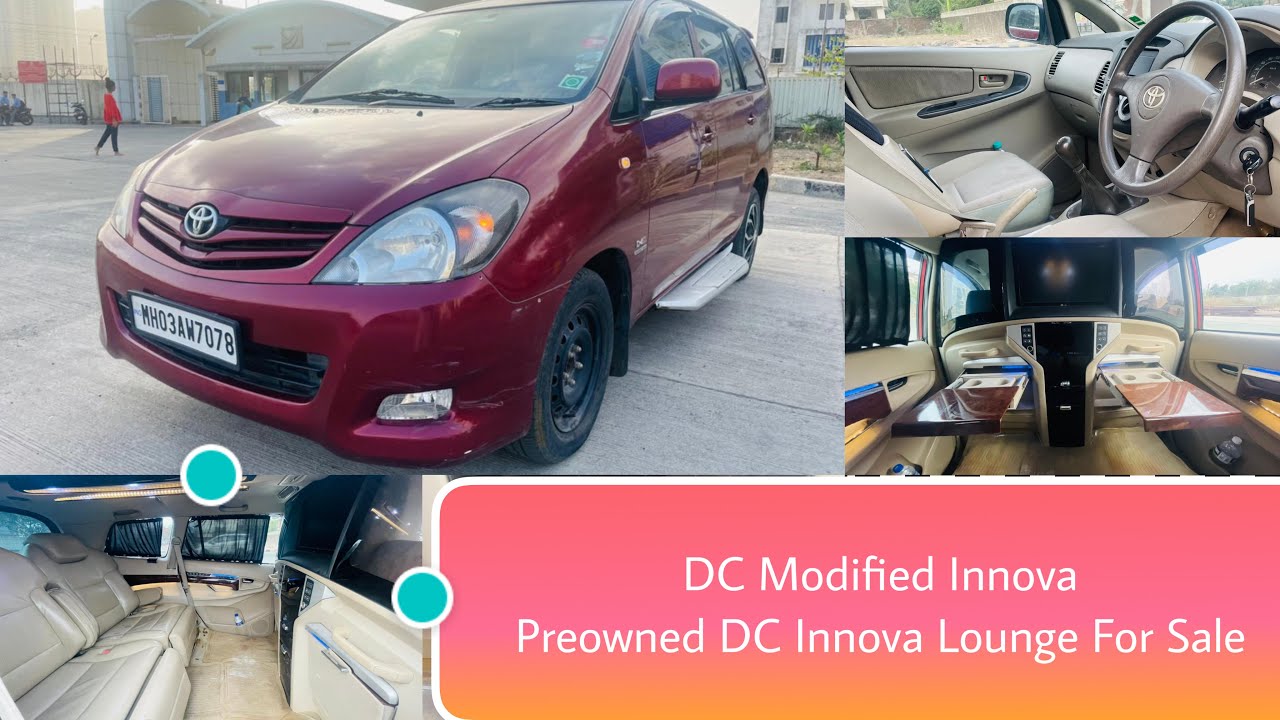 DC Modified Innova | Preowned DC Innova Lounge For Sale | Fahad Munshi ...