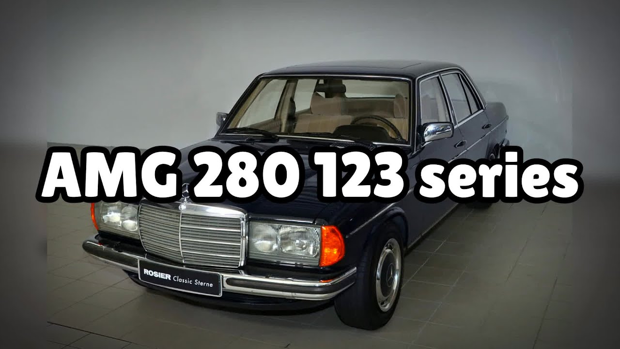 Photos of the AMG 280 123 series | Not A Review! - YouTube