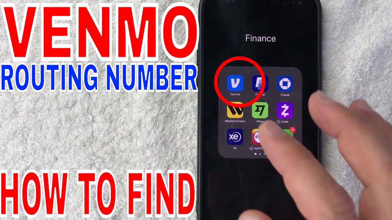 How To Find Venmo Routing Number 🔴 - YouTube