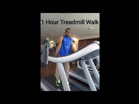 1 Hour Treadmill Walk - YouTube