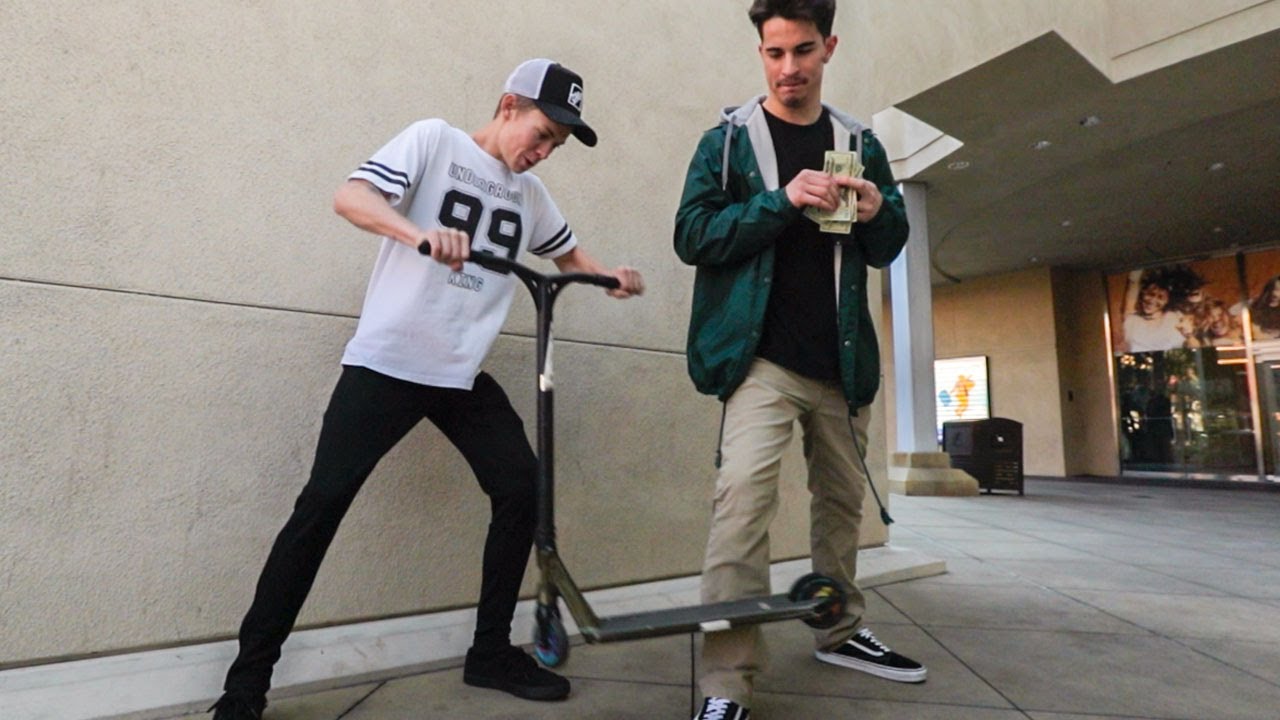 Paying Strangers $1,000 To Hit Their Shin With a Scooter *PART 2* - YouTube