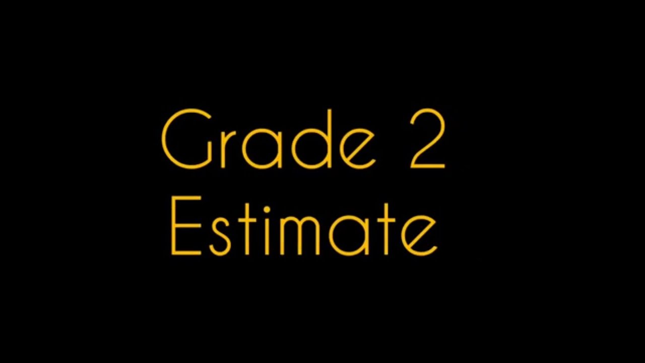 Grade 2 - Estimate by using 120 chart - YouTube