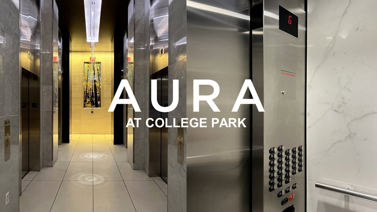 SUPER FAST High-Rise OTIS Traction Elevators - Aura Residences ...
