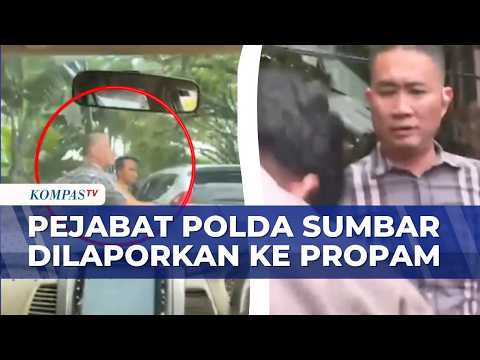 Video Viral Cekcok Pengemudi Minibus dan Pejabat Polda Sumbar Masuk Propam | BORGOL