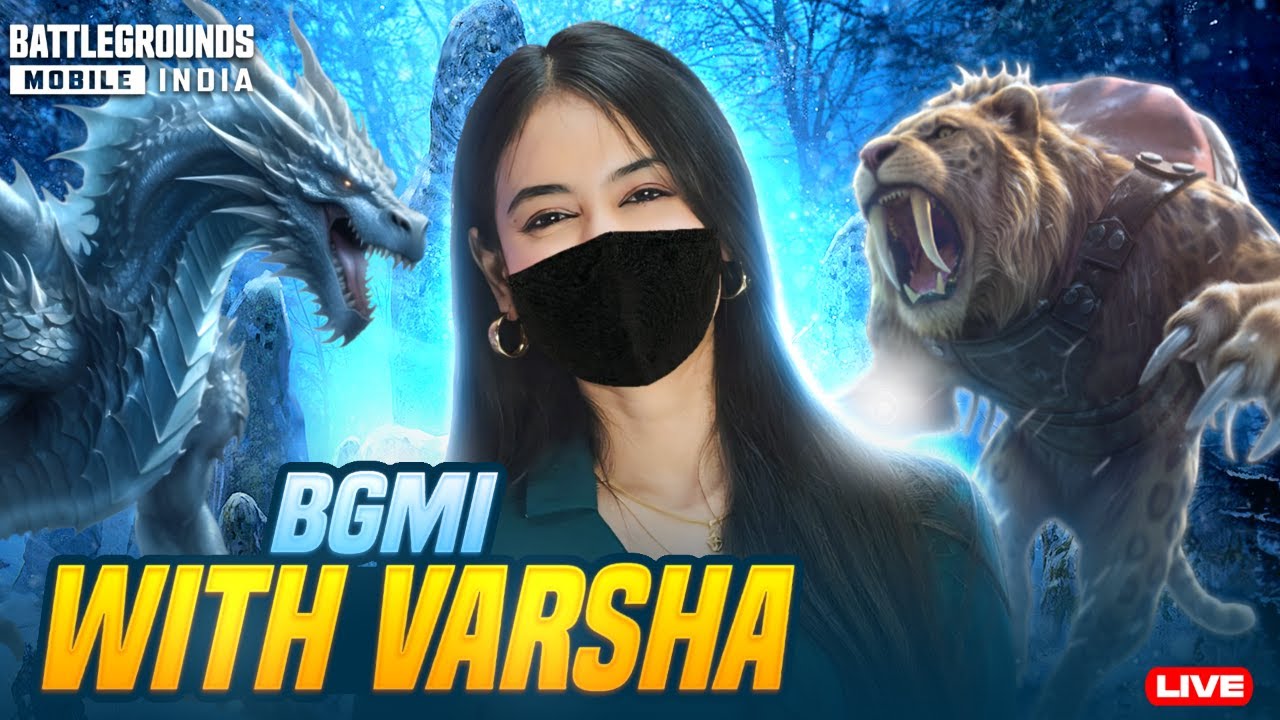 🔴RUSH GAMEPLAY | BGMI | ROAD TO 5.50k SUBS |#VARSHAisLive #bgmi #girlgamer - YouTube