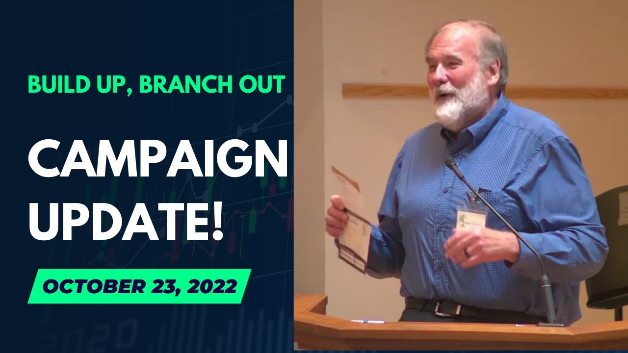 Build Up, Branch Out Campaign Update - YouTube