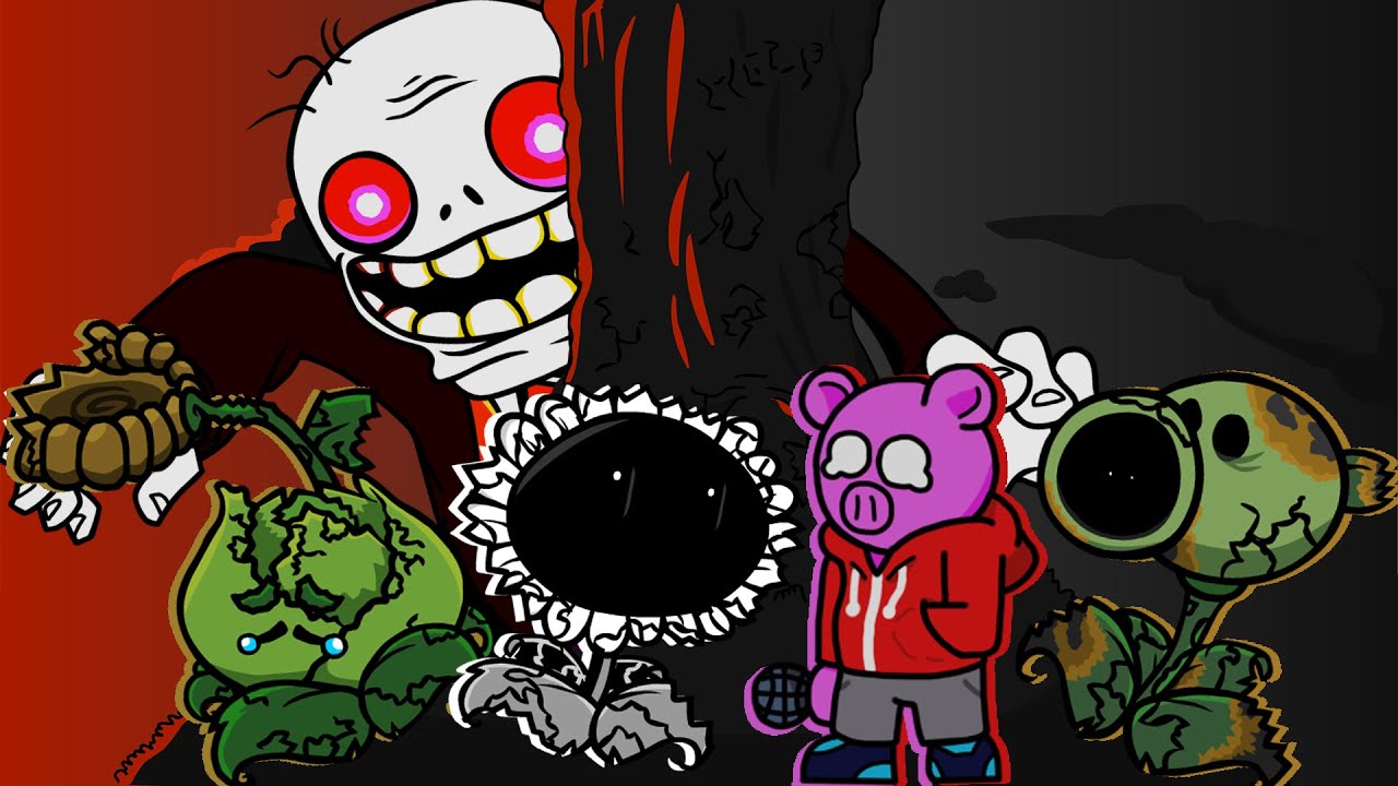 FNF Rotten Roots | VS U53RDV (Triple Trouble cover) - YouTube