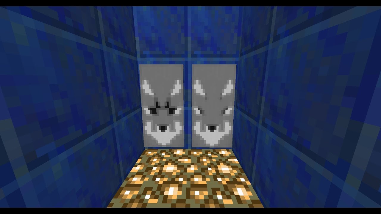 Minecraft How To Make Wolf Banners YouTube Minecraft How To Make Wolf Banners YouTube