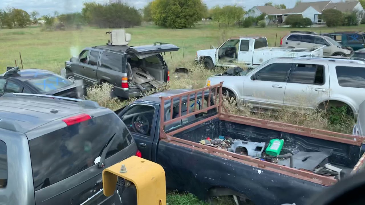 Sliding ever where Moving cars Crushing cars Messing up they yard ...