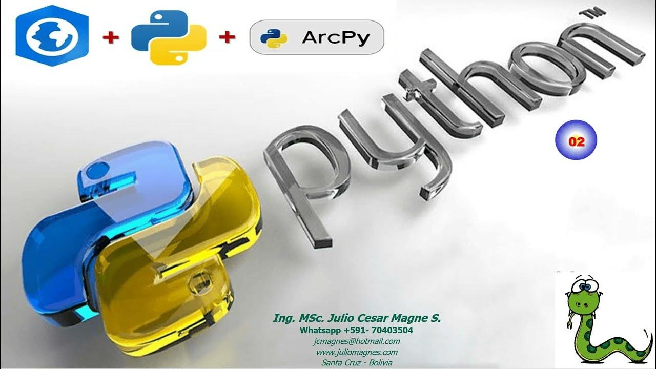 02 Programación Python en ArcGis Pro - ARCPY - YouTube