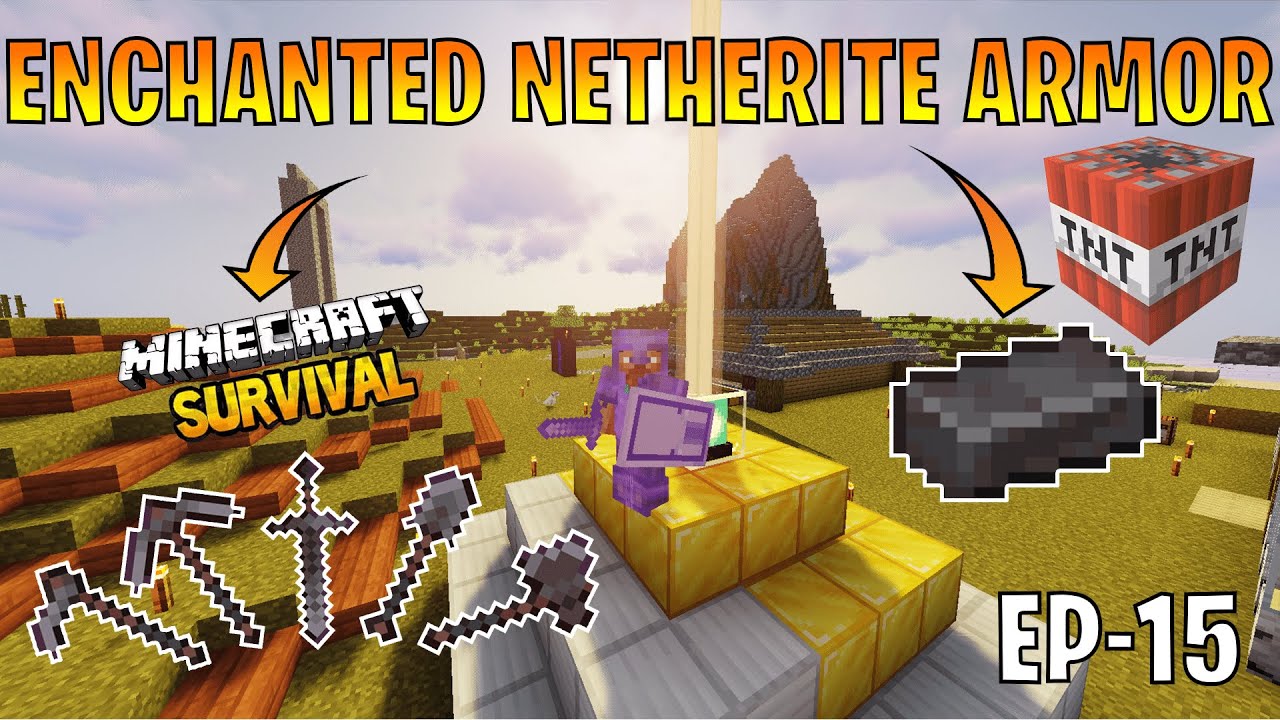 MAX ENCHANTED NETHERITE ARMOR AND TOOLS SAMSUNG,A3,A5,A6,A7,J2,J5,J7,S5 ...