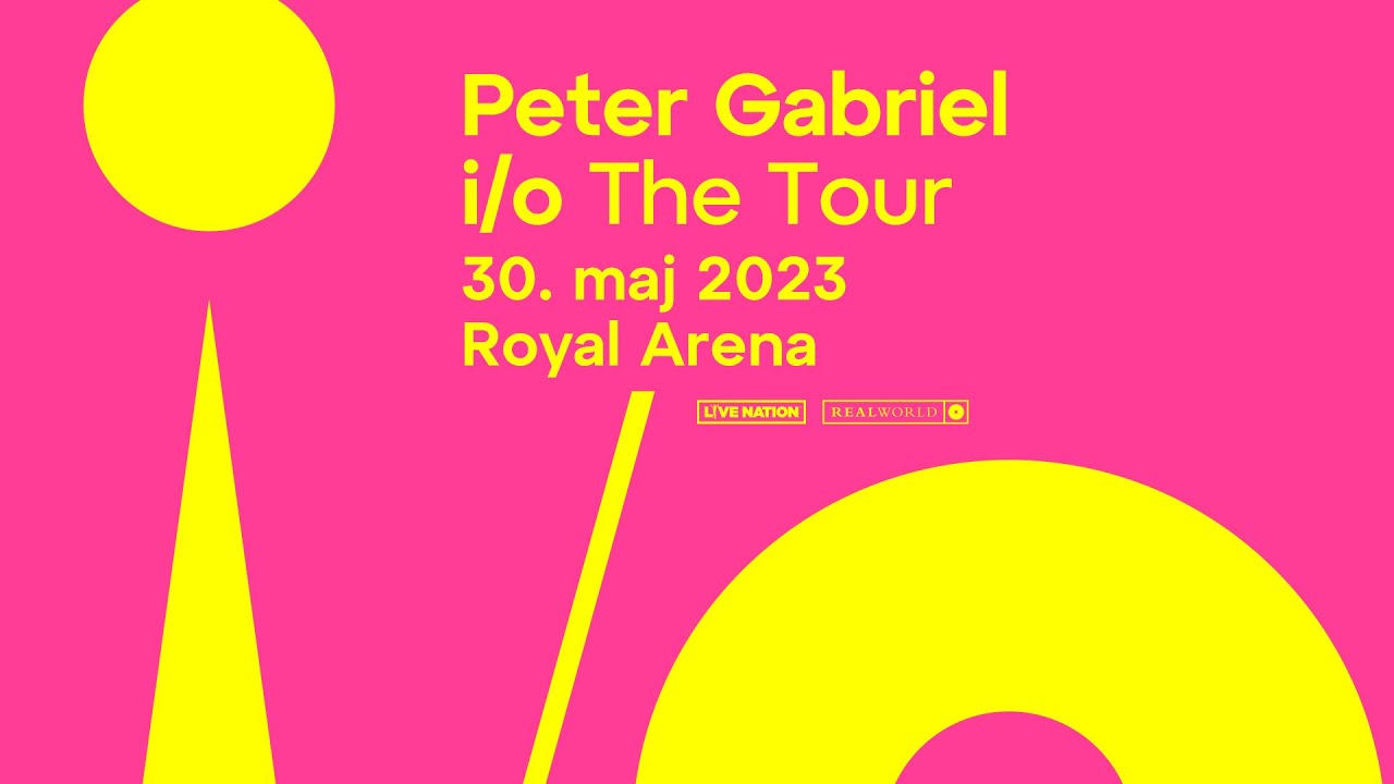Peter Gabriel 'i/o The Tour' @ Royal Arena 30. maj 2023 - YouTube