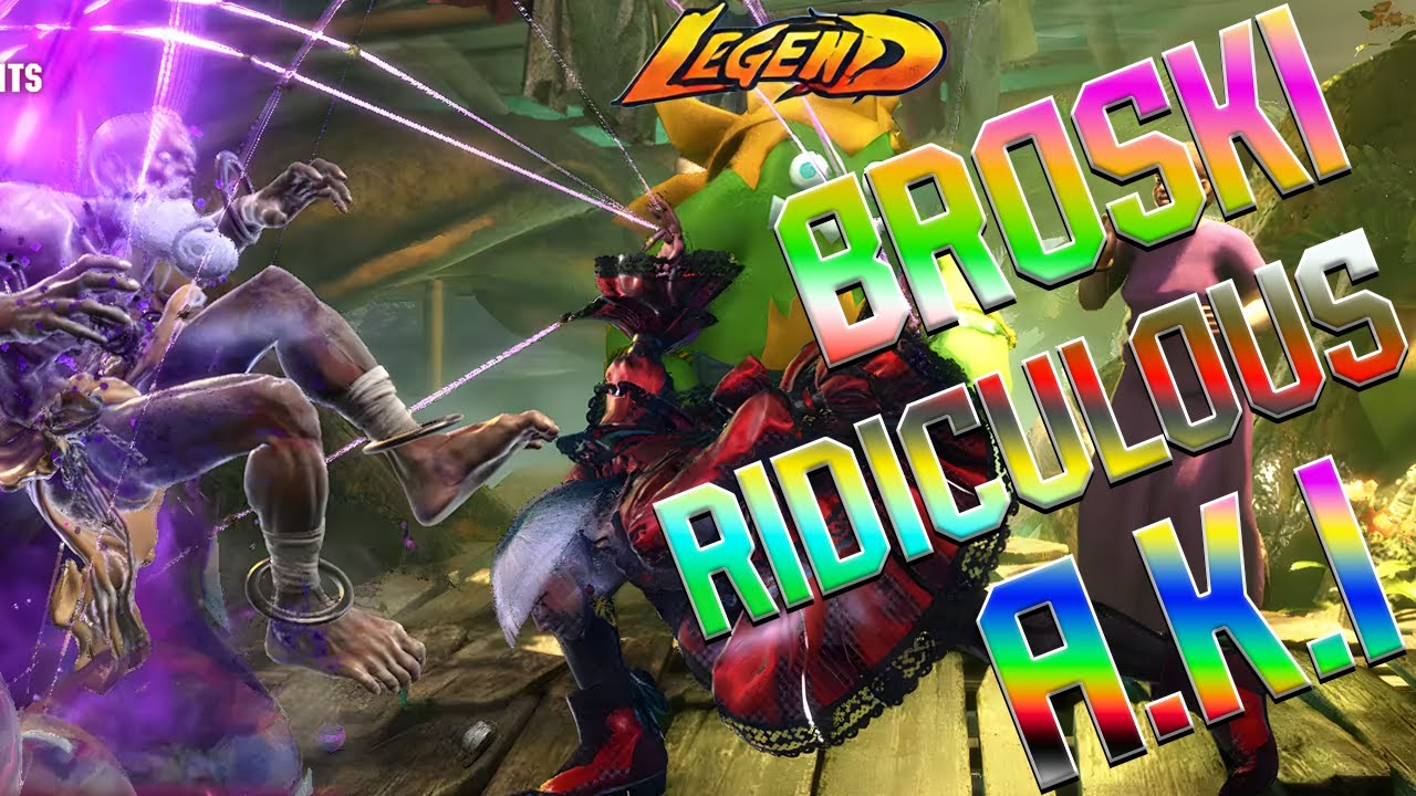 Street Fighter 6 š„broski A K I Ridiculous Gameplay Youtube