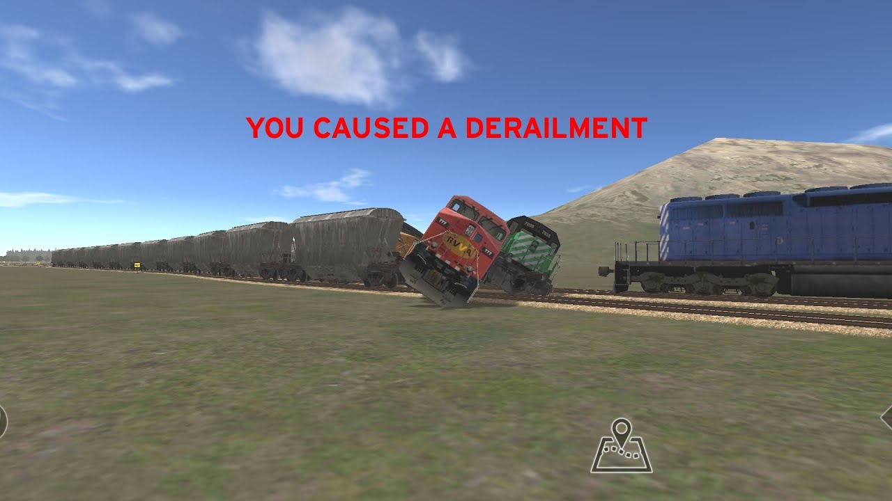The kismet train collision - YouTube