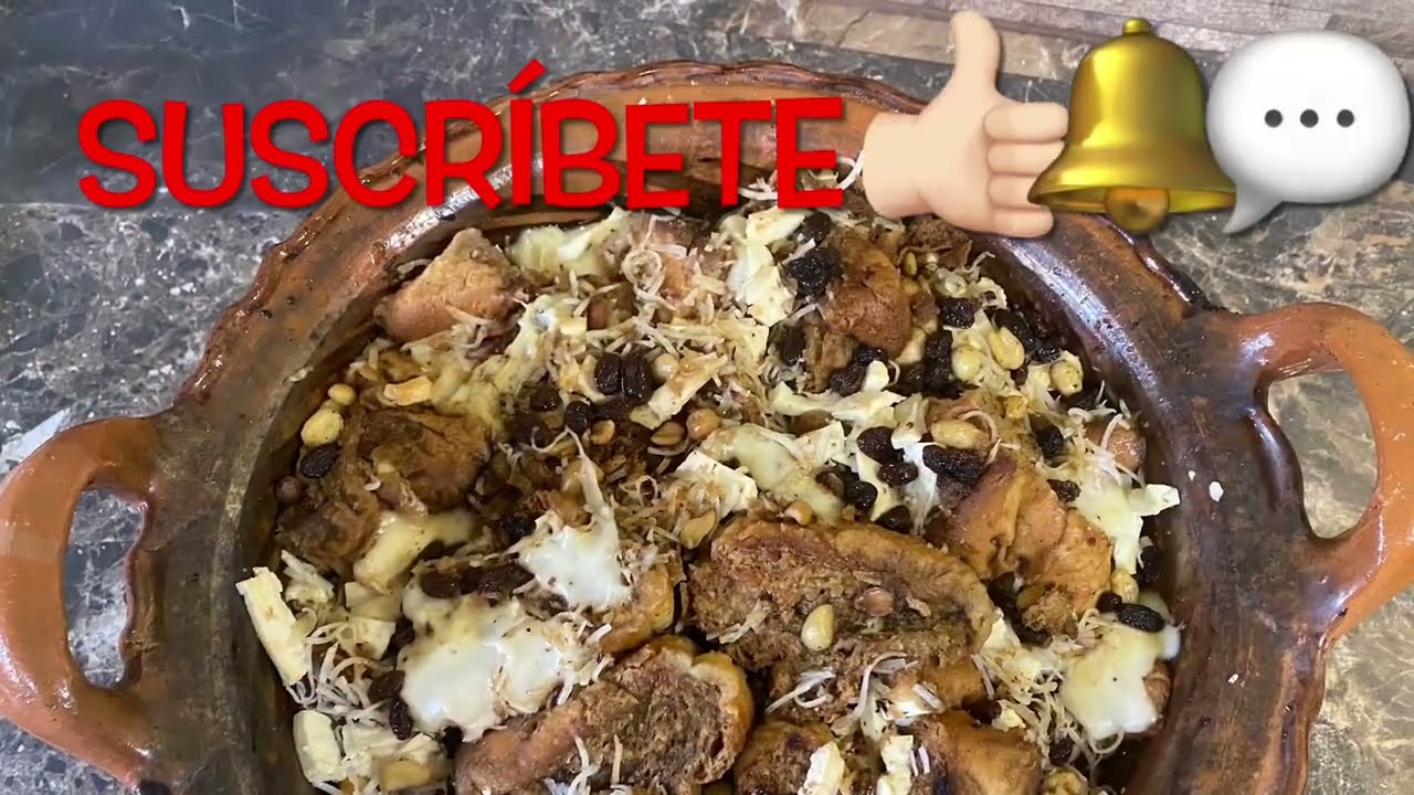 Capirotada pan con piloncillo// deliciosa😋 - YouTube