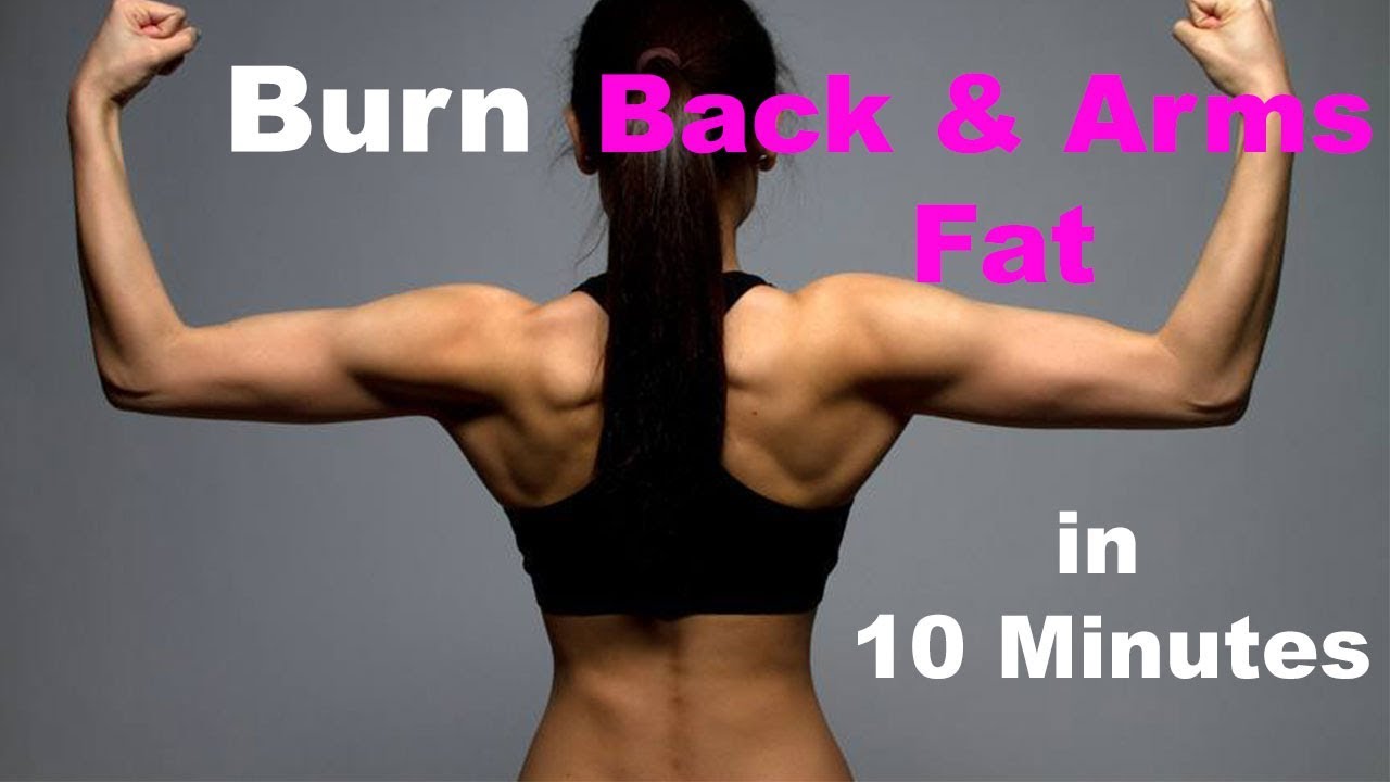 Shed Excess Arms and back fat at home No Equipment |Ideal Back and Arms ...
