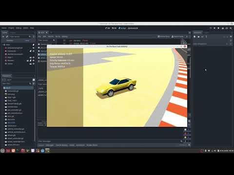 Ray Cast Car in Godot: traction - YouTube