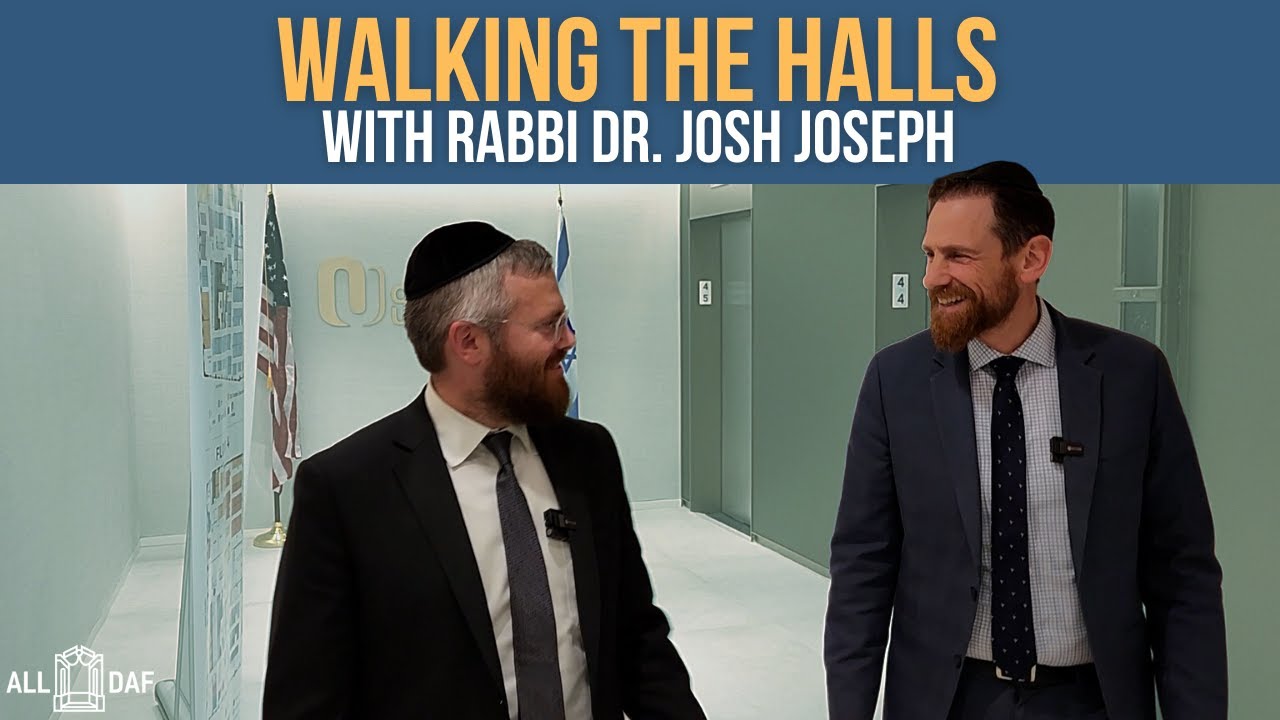 Walking The Halls of the OU with Rabbi Dr. Josh Joseph - YouTube
