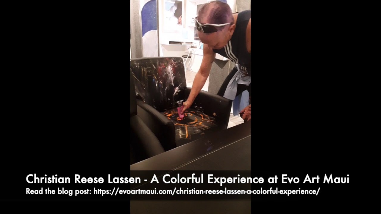 Christian Reese Lassen A Colorful Experience at Evo Art Maui - YouTube