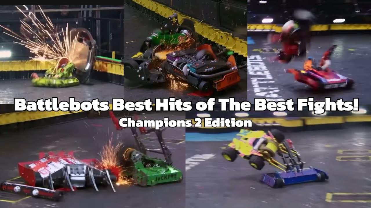 Battlebots | Best Hits of The Best Fights! | Champions 2 Edition - YouTube