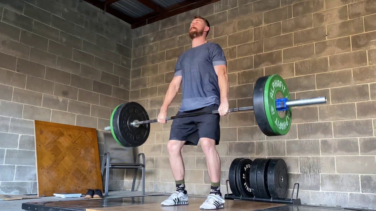 Clean progression: hang clean pull + hang power clean - YouTube