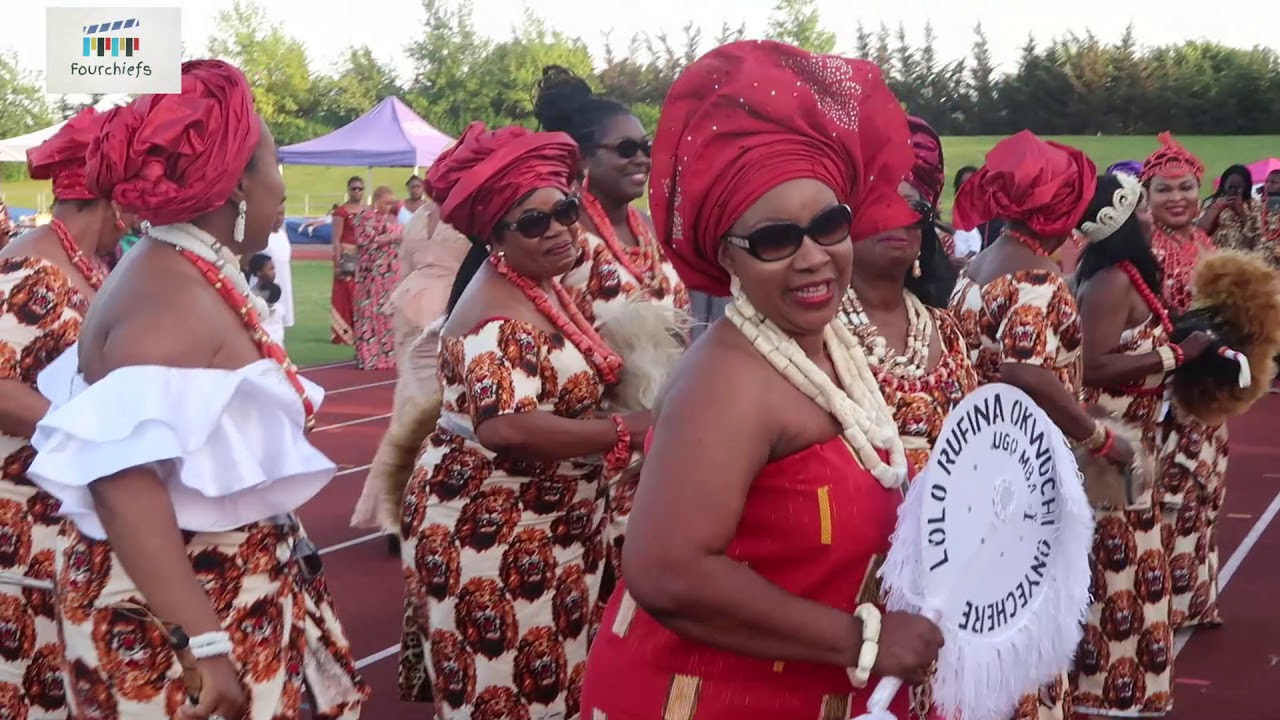 Adaure ladies perform at the "World Igbo Day 2019" in London. - YouTube