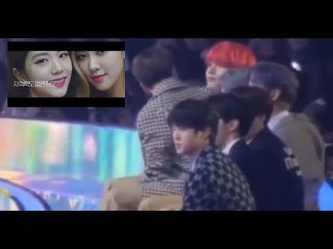 BTS & Blackpink's reaction to Jisoo x Rose's CF