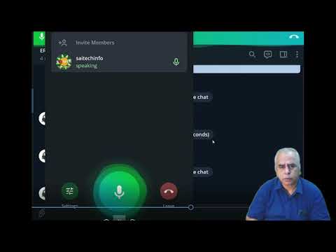 Telegram Conference Call Facility the latest feature - YouTube
