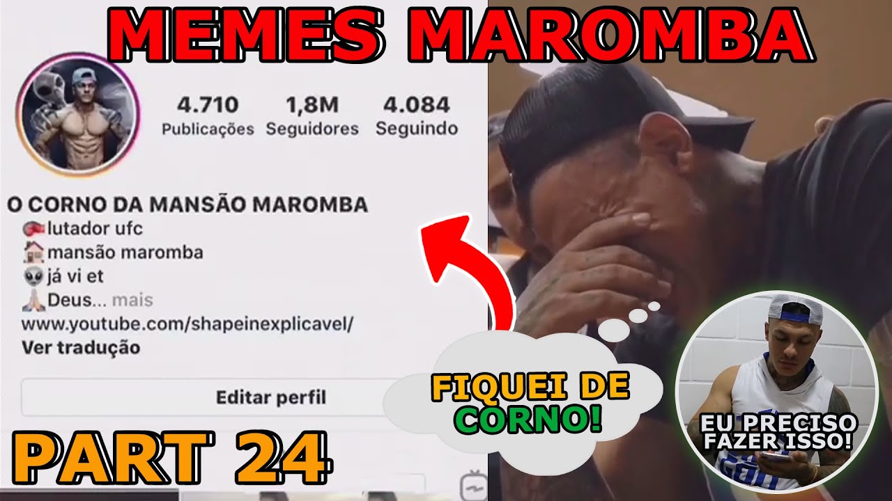 SÓ OS MELHORES MEMES MAROMBA 2020 PART 24 - YouTube
