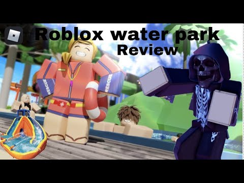 water park review on roblox Briquatica - YouTube
