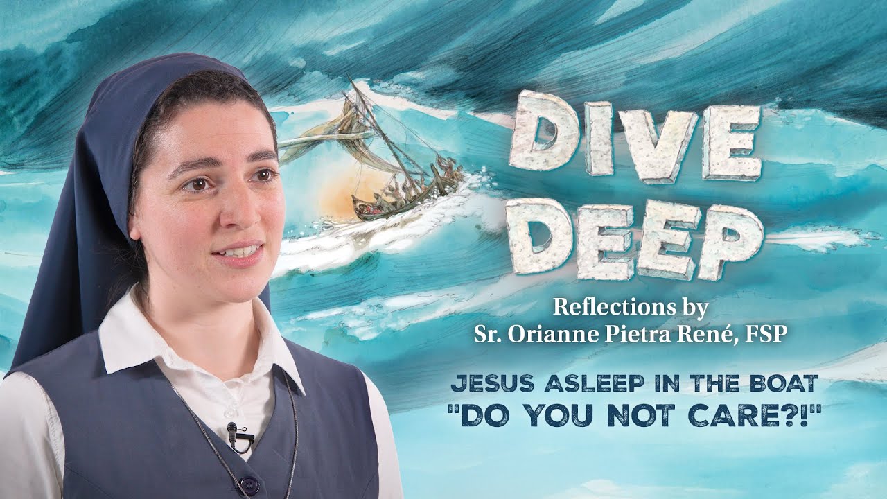 Jesus Asleep in the Boat – “Do you not care?!” | Dive Deep - YouTube