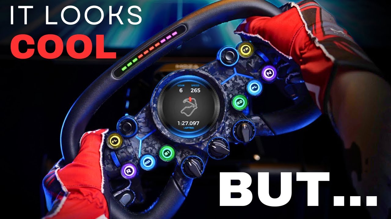 MOZA Racing Vision GS Wheel: Game-Changer or Gimmick? - YouTube