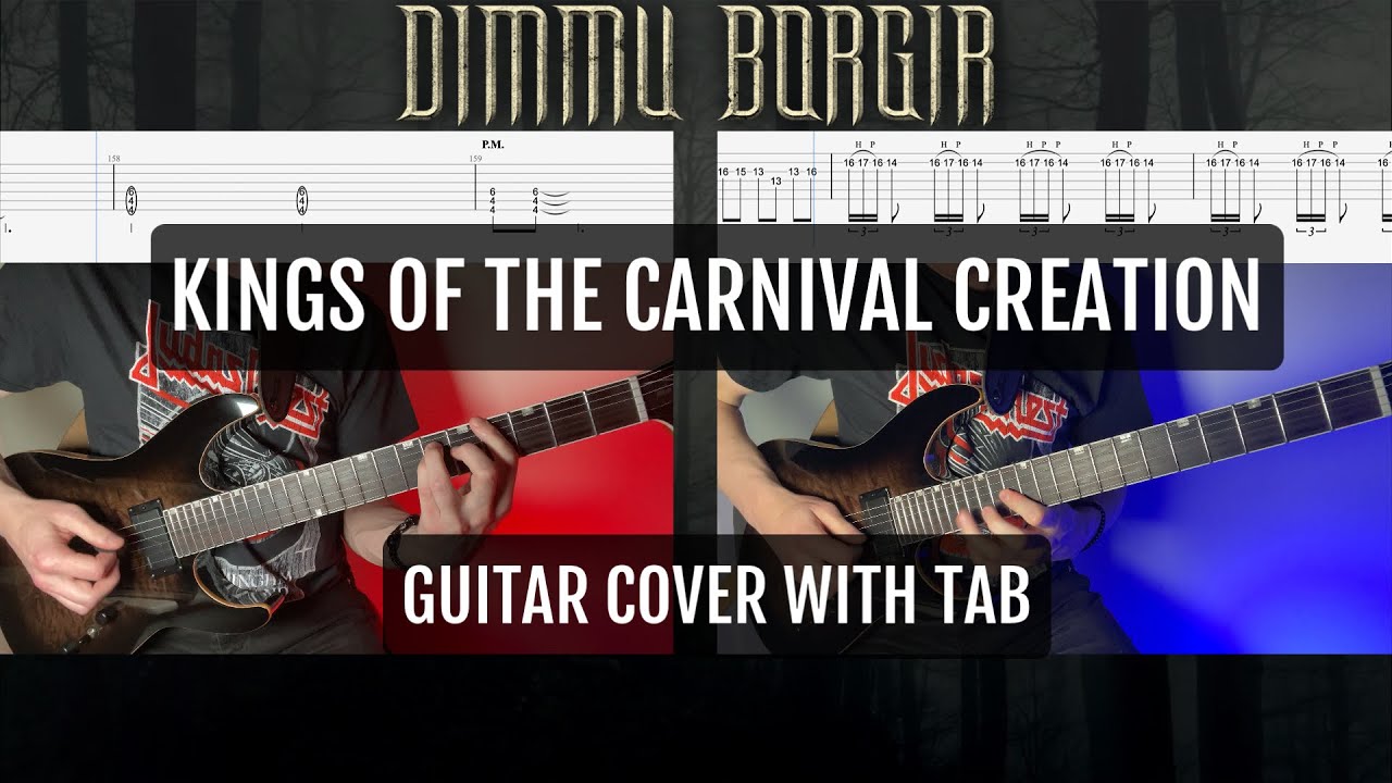 Dimmu Borgir - Kings of the Carnival Creation | Guitar Cover & Tabs by ...