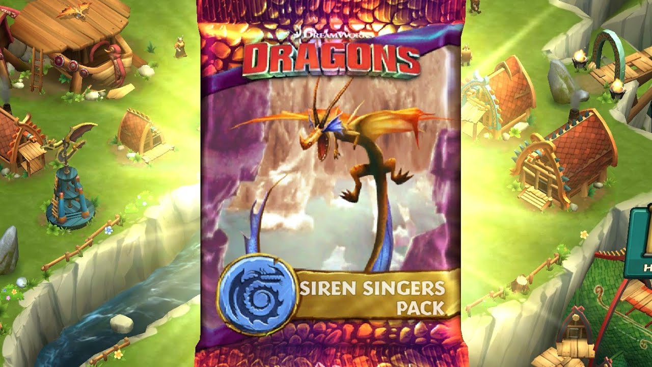 SIREN SINGERS PACK - Dragons:Rise of Berk - YouTube