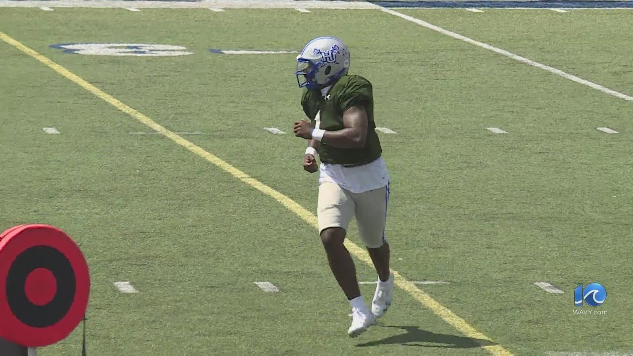Hampton Football holds spring games, preps for 2025 season - YouTube