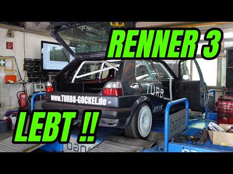 Turbo-Gockel  RENNER 3 LEBT ! Vorbereitung 1/8 Meile Meet the Ring 2026 Hockenheimring