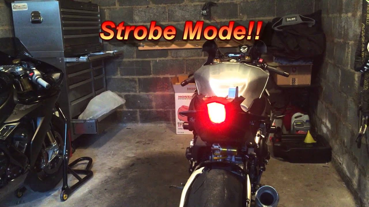 2015-2018 YZF-R1 Blaster-X Integrated LED Tail Light - YouTube