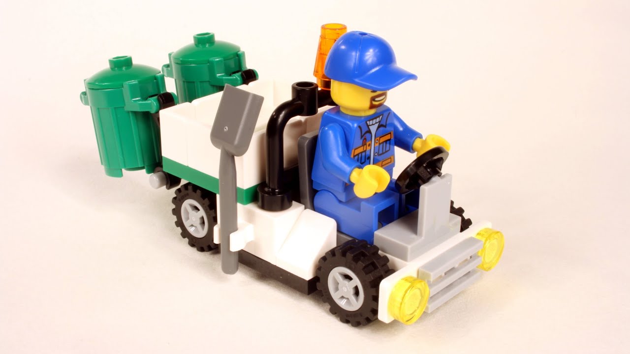 Lego Garbage Truck Poly Bag Review | Lego Loft - YouTube