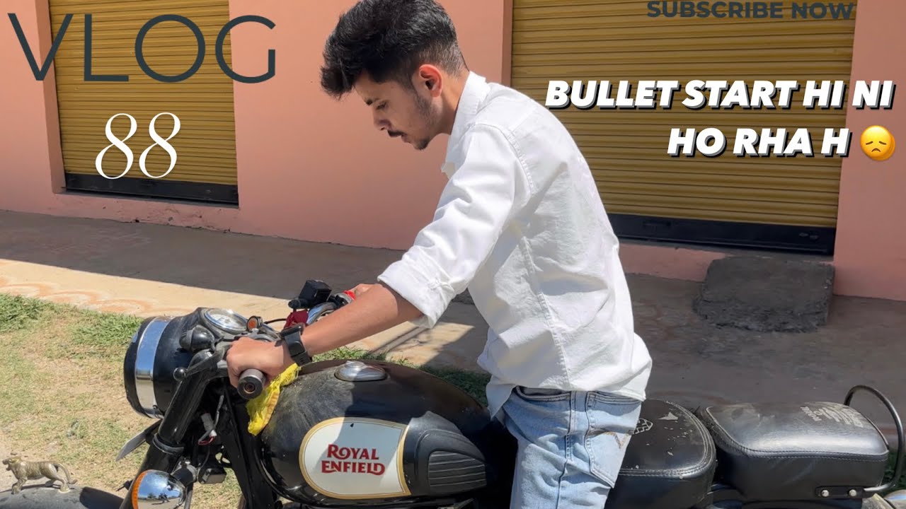 BULLET STARTING AFTER 7 MONTHS 😳| START HI NI HOO RHA H 😞 - YouTube