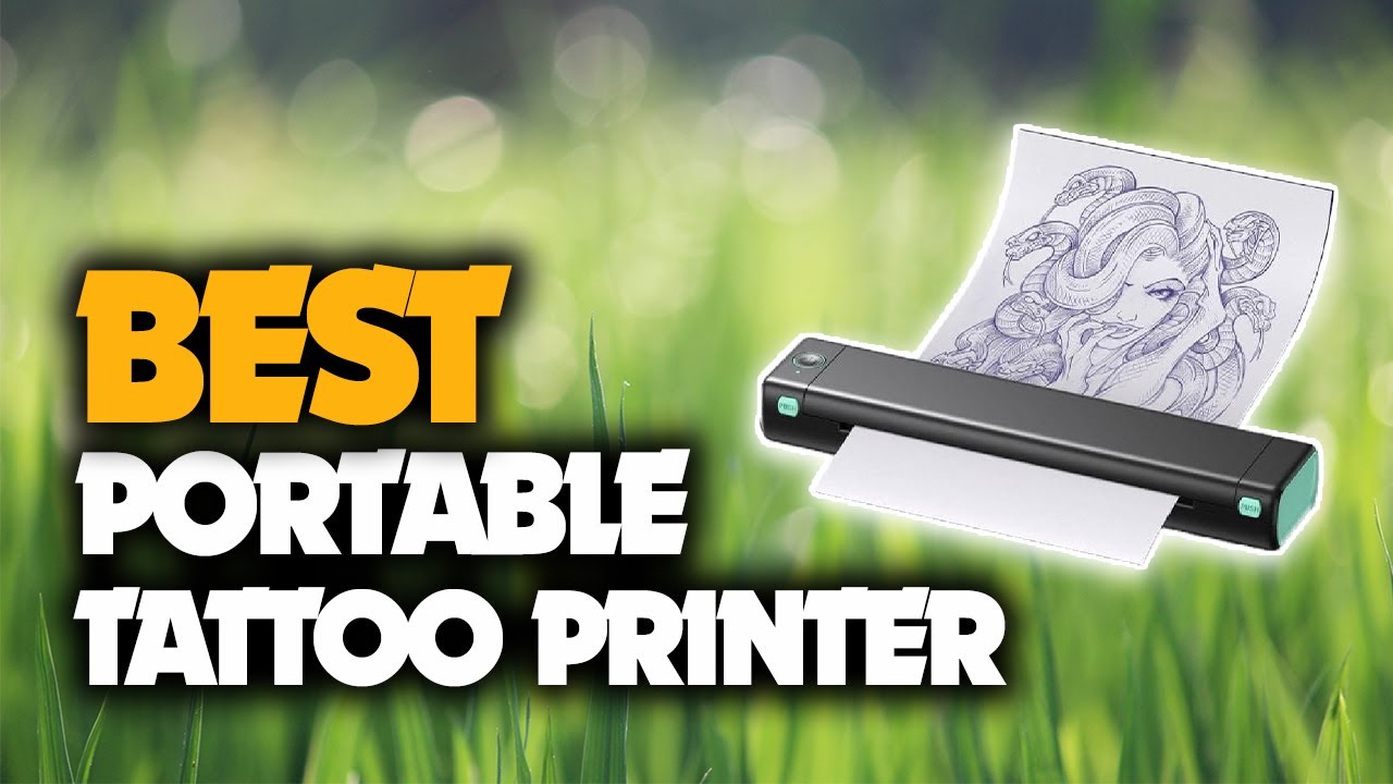 The Best Portable Tattoo Printer You Should Have - YouTube