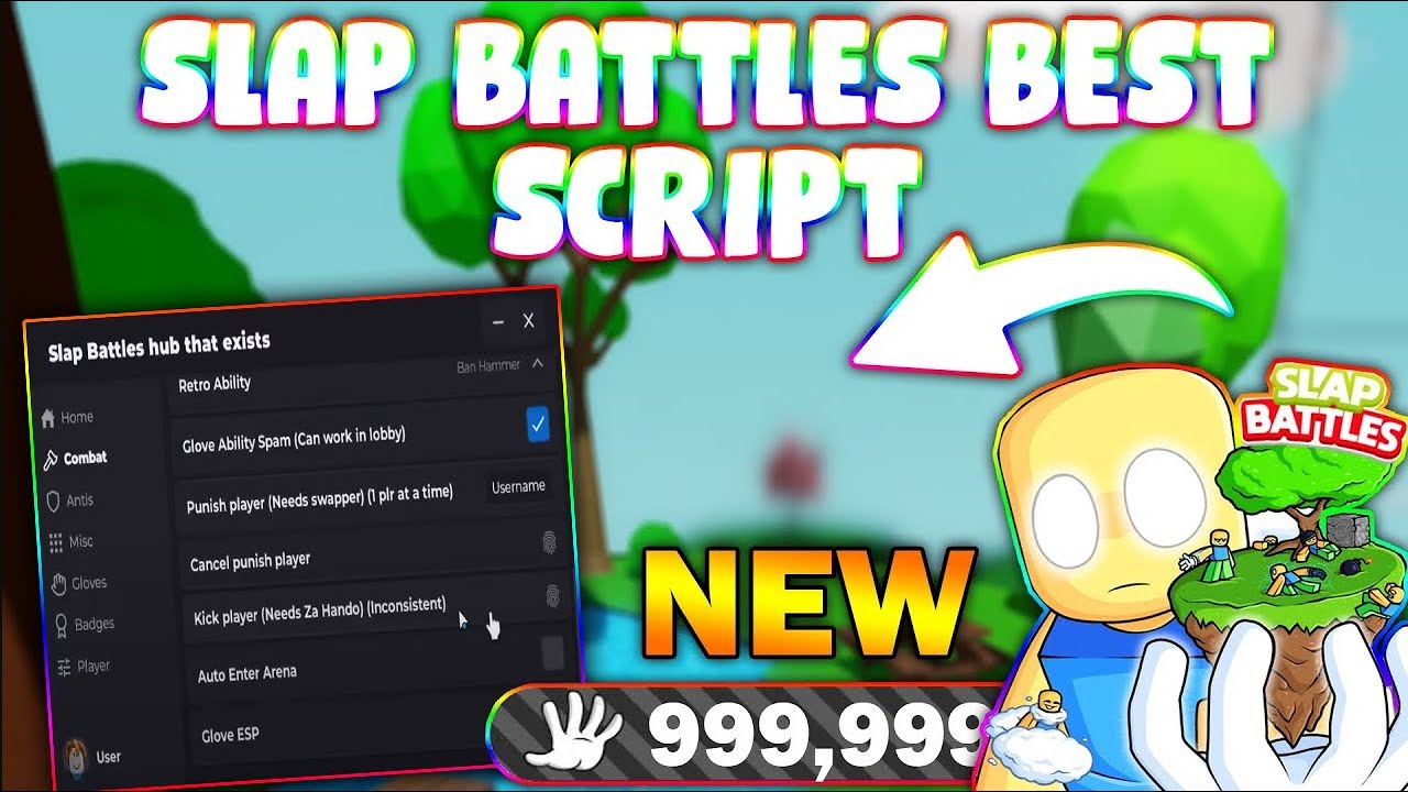 *NEW* Slap Battles Script (PASTEBIN 2025) (AUTOFARM, SLAP AURA, OP ...